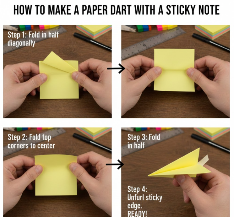How to Make a Paper Dart: The Ultimate Guide