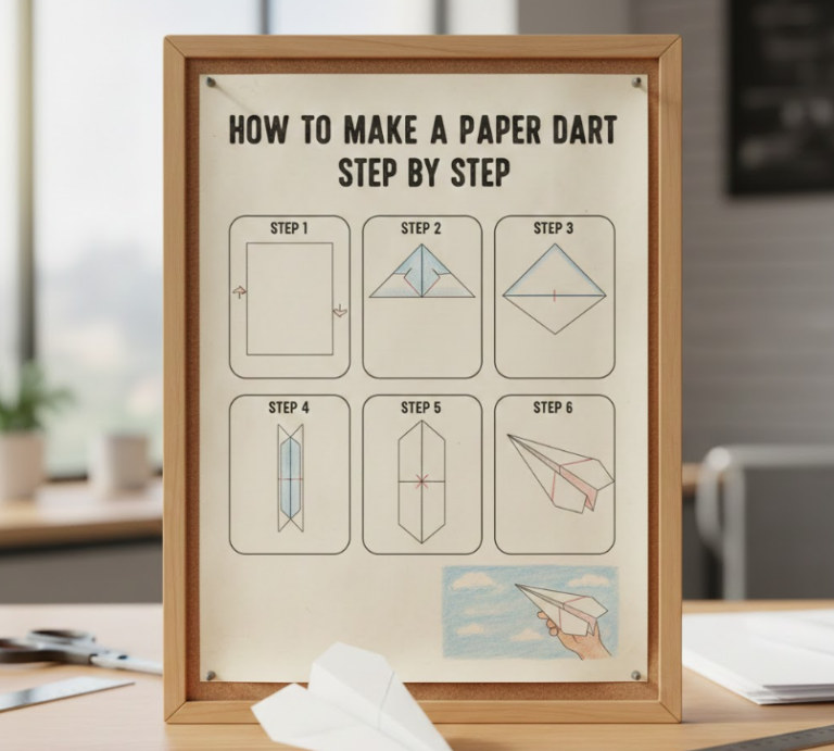 How to Make a Paper Dart: The Ultimate Guide