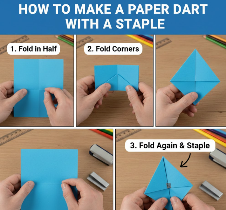 How to Make a Paper Dart: The Ultimate Guide