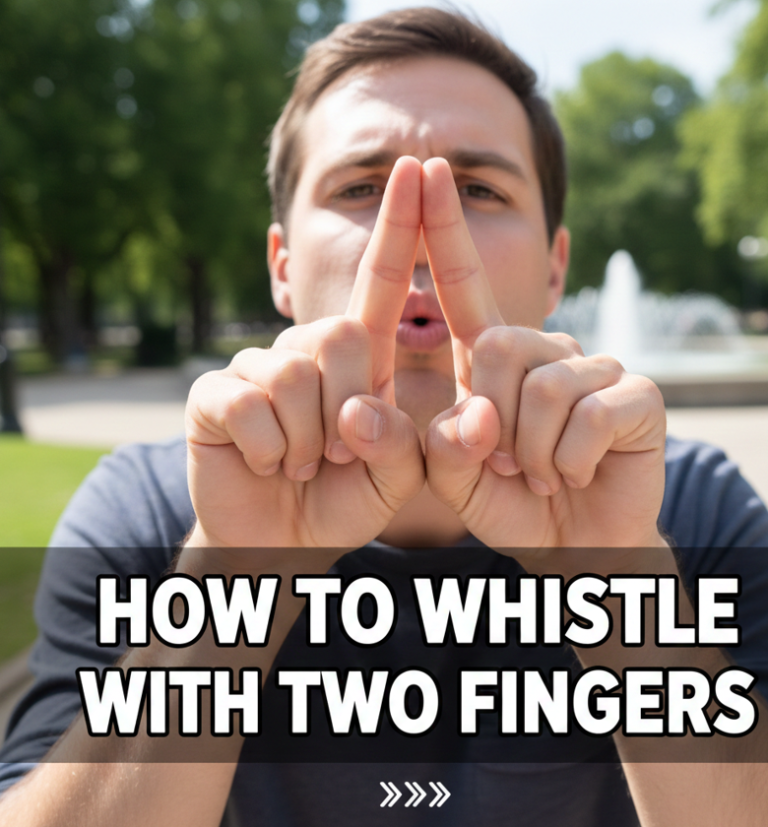 How to Whistle: The Complete Step-by-Step Guide for Beginners